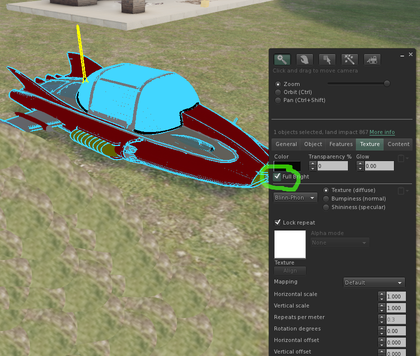 [BUG-233857] [PBR] Full Bright shininess high textures look far too ...